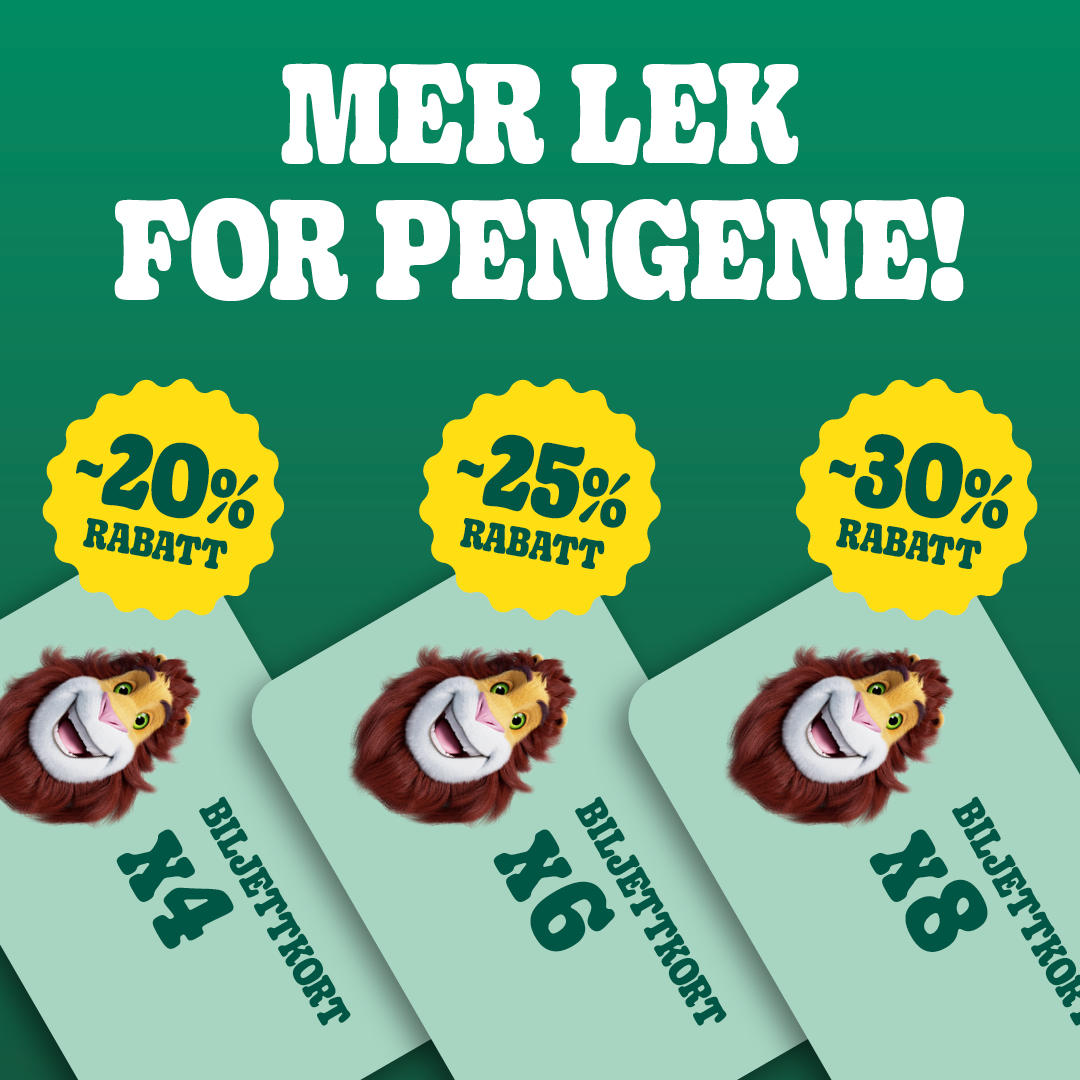 Leo’s Ticket Card – more play for your money | Leo's Lekeland